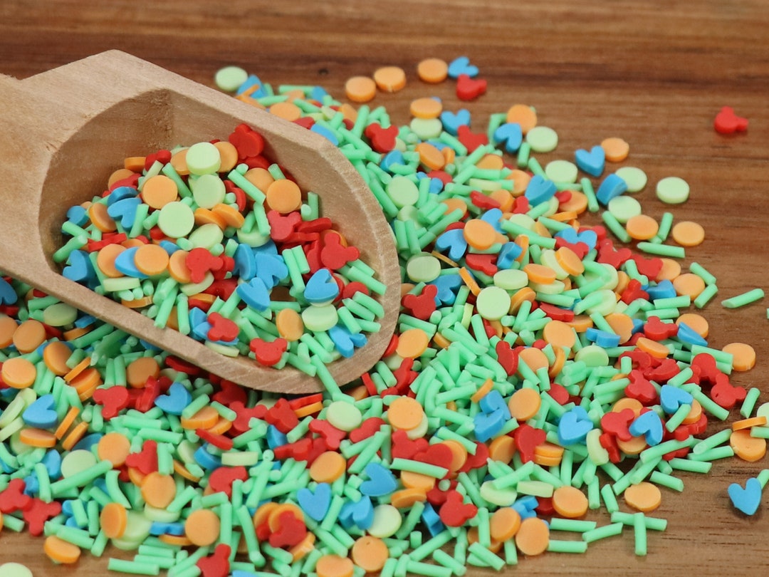 Spring Fun Mix Clay Sprinkles, Fake Sprinkles, Polymer Sprinkles ...