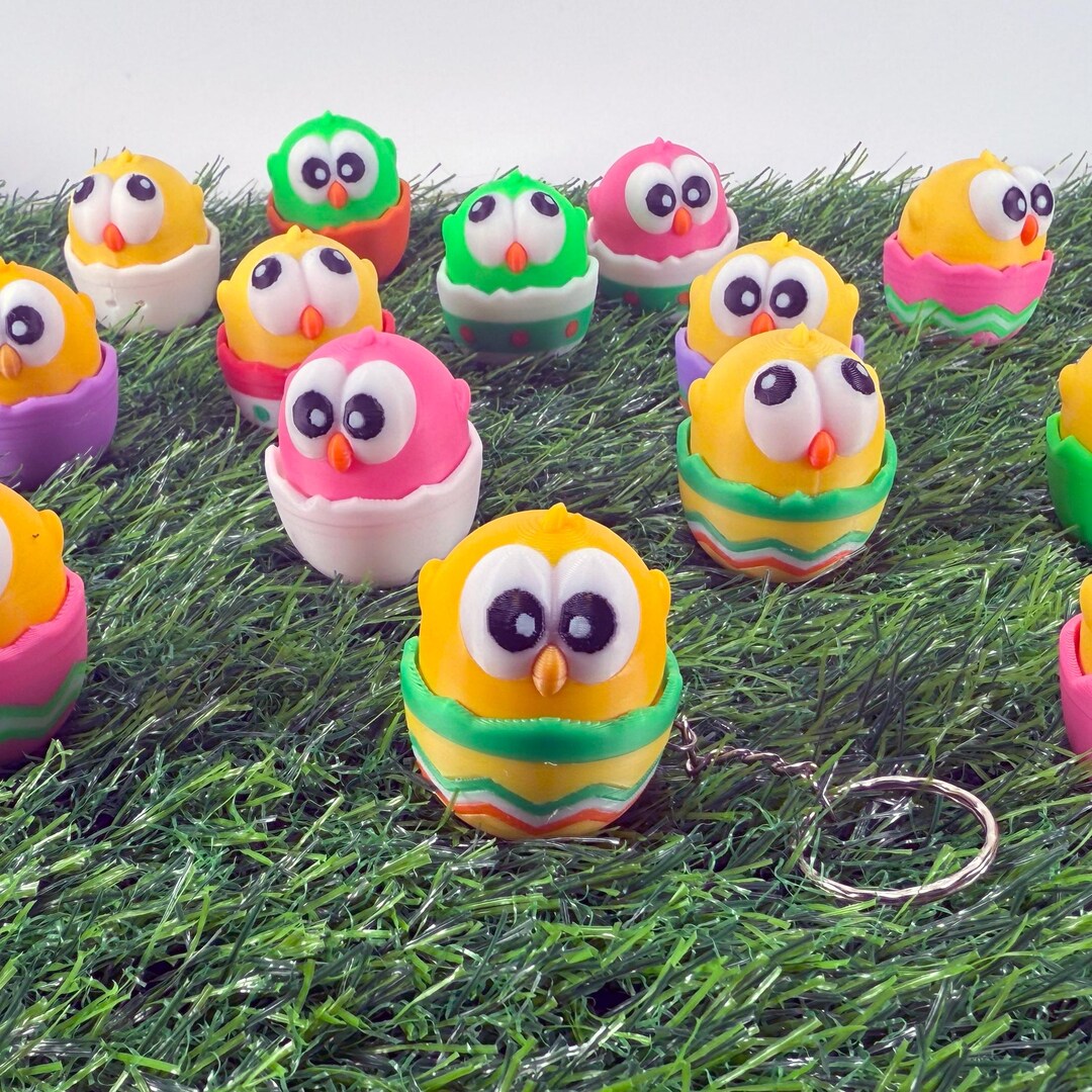 Easter Chick Fidget Toys, Clickers, Clicker Sensory Toy for Stress ...