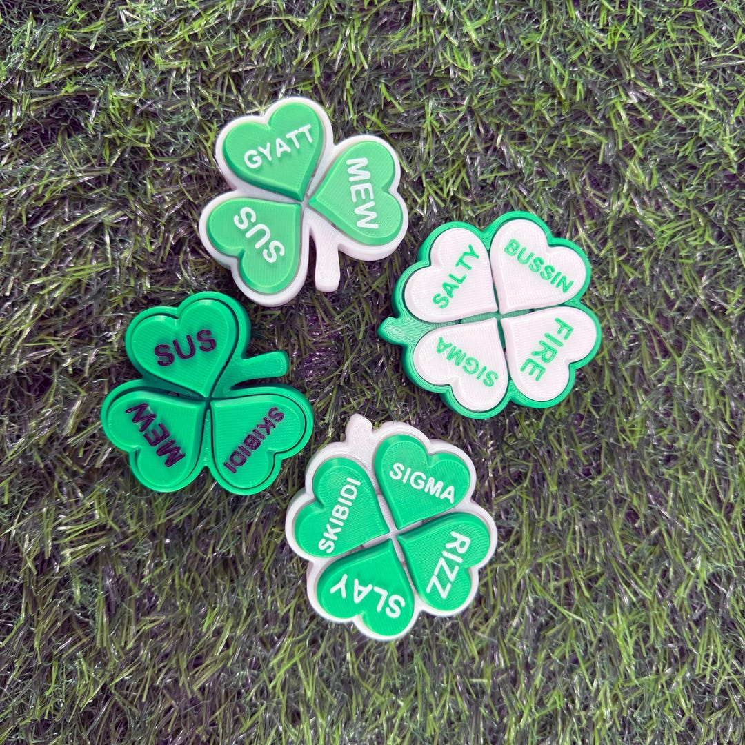 St Patrick's Day Gen Alpha SLANG Fidget Toys, Clickers, Clicker Sensory ...
