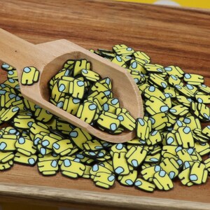 Among Us 10mm Polymer Clay Slices, Nail Art, Sprinkle Toppings, Slime ...