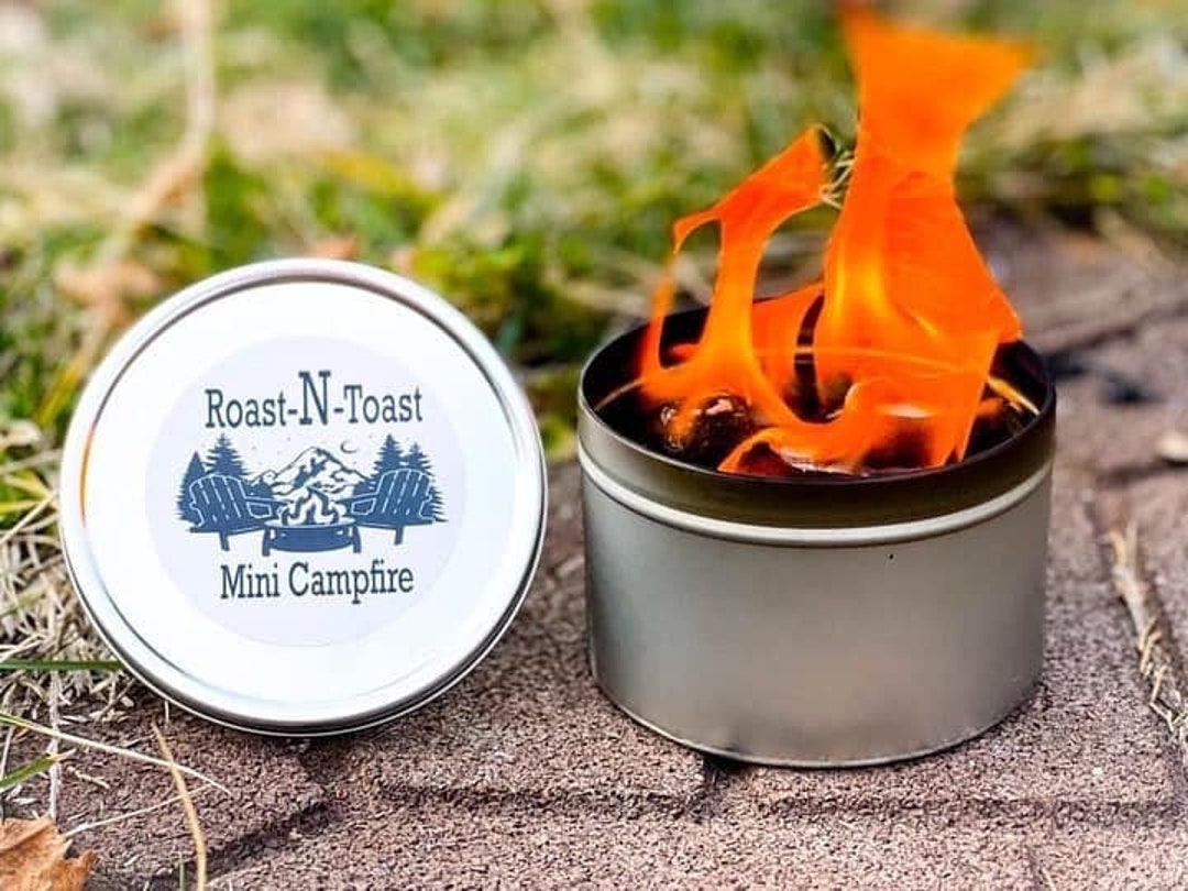 Roast-n-toast Campfire Mini Campfire Mini Bonfire Portable Reusable ...