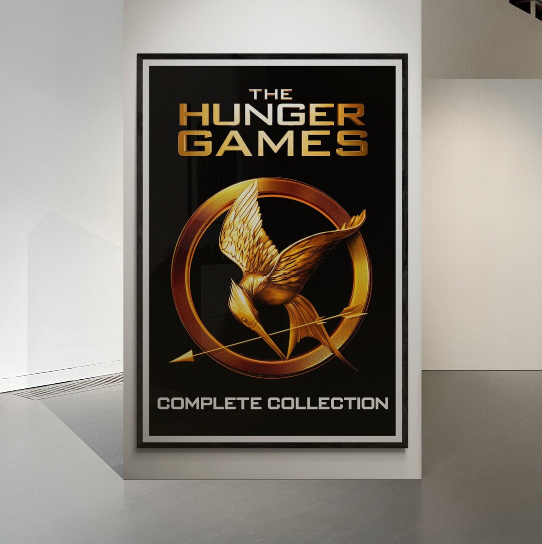 16 Hunger Games Movie Saga Poster / Printable Painting / Downloadable ...