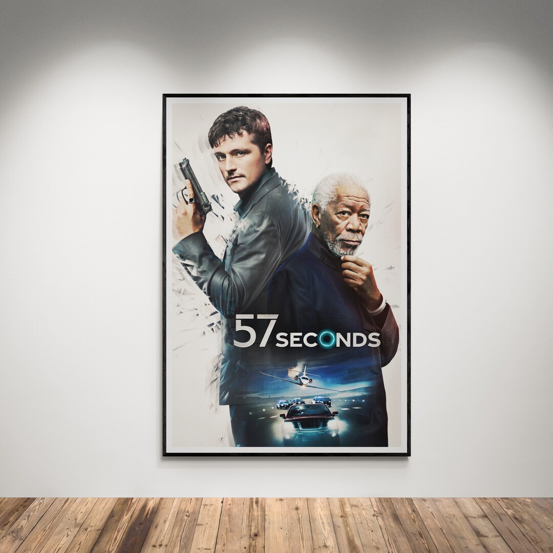 Movie Poster 57 Seconds Movie / Printable Painting / - Etsy