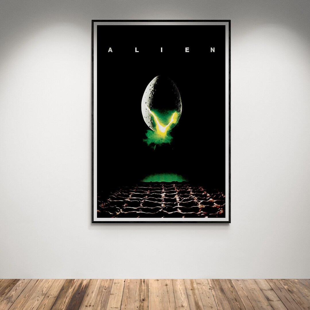 Alien Movie Poster / Printable Painting / Downloadable File 300 Dpi ...