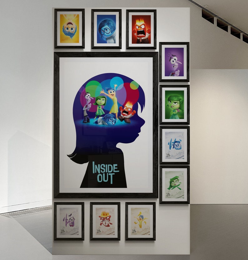 11 Inside Out Movie Poster / Printable Painting / Downloadable File 300 ...