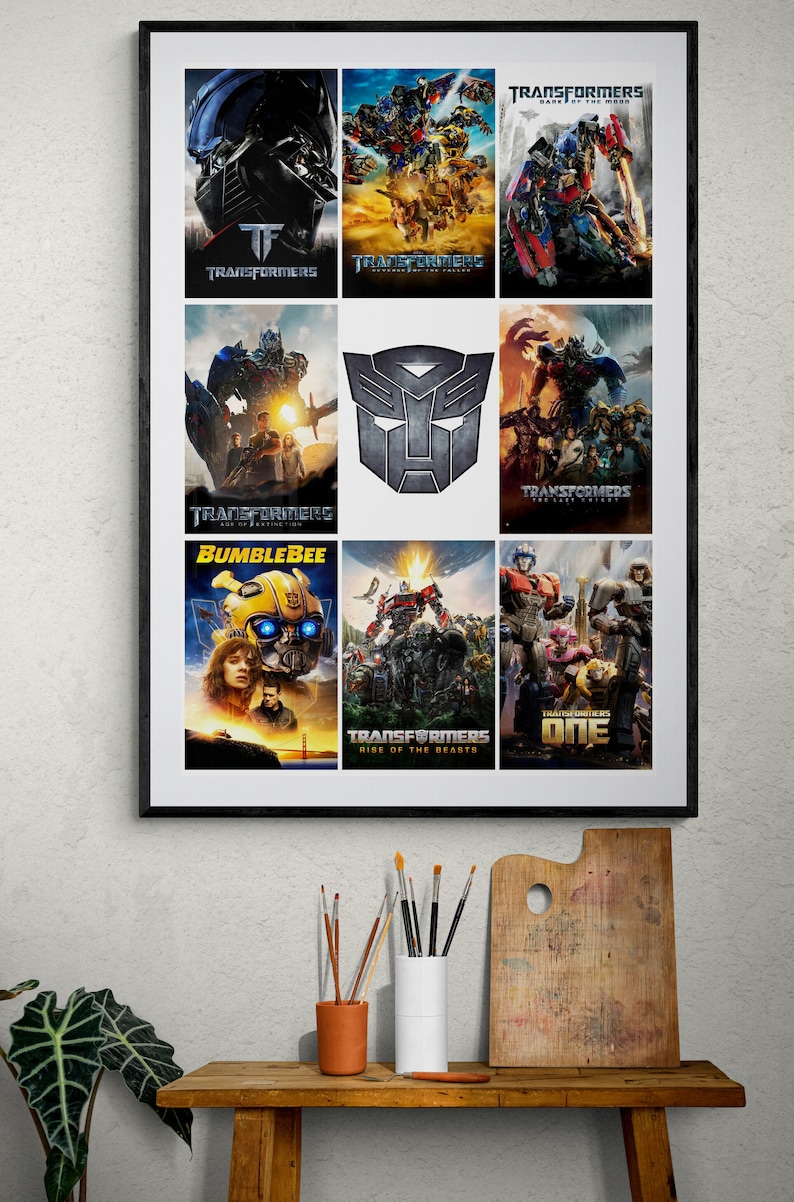 Transformers Movie Poster / Printable / Downloadable File 300 Dpi ...