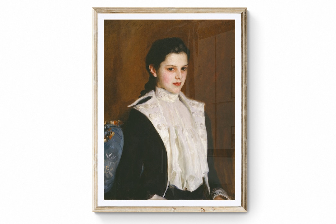 Painting by John Singer Sargent / Printable Painting / Portrait of ...