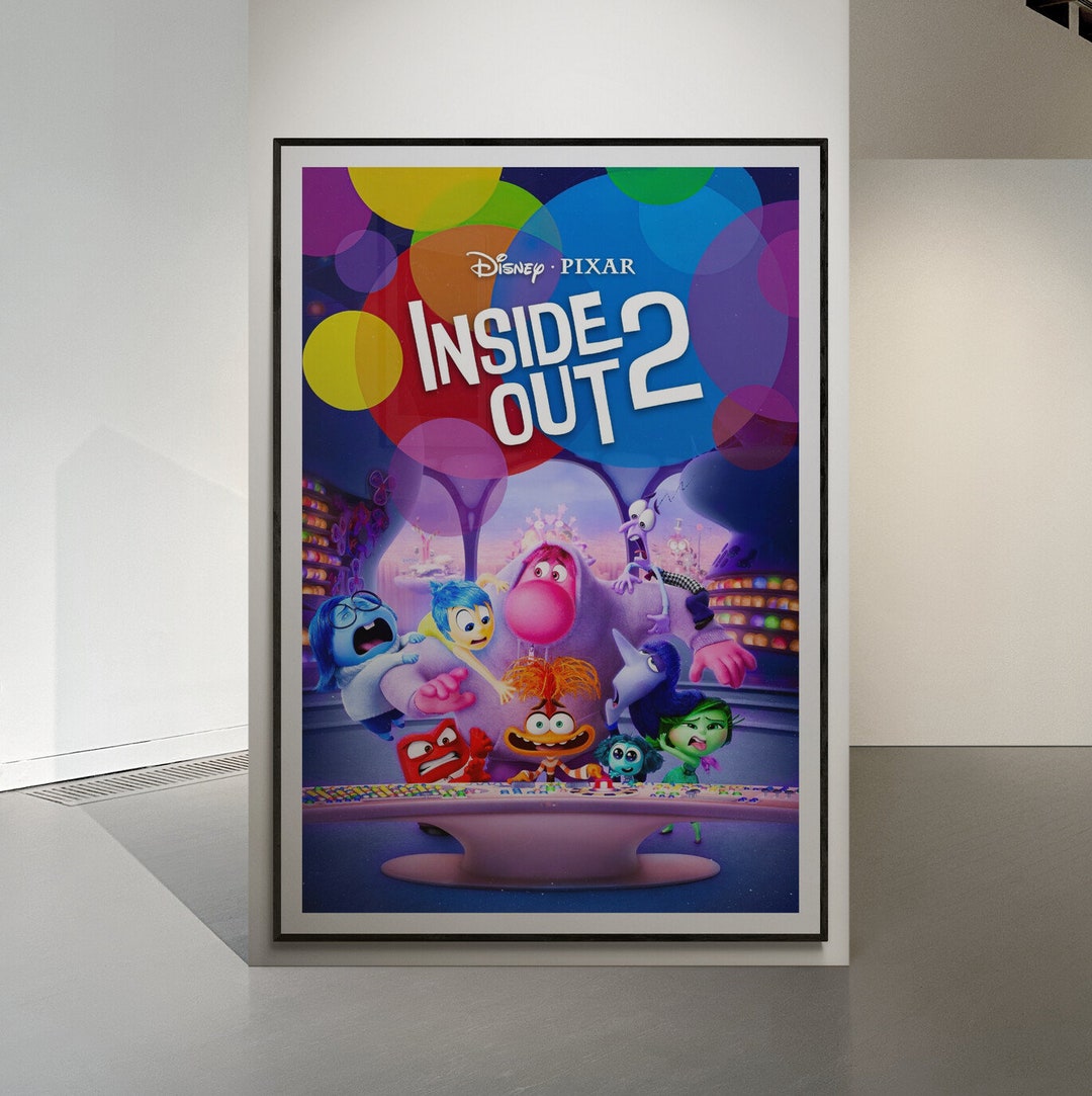 10 Movie Poster Inside Out 2 2024 Movie / Printable Painting ...