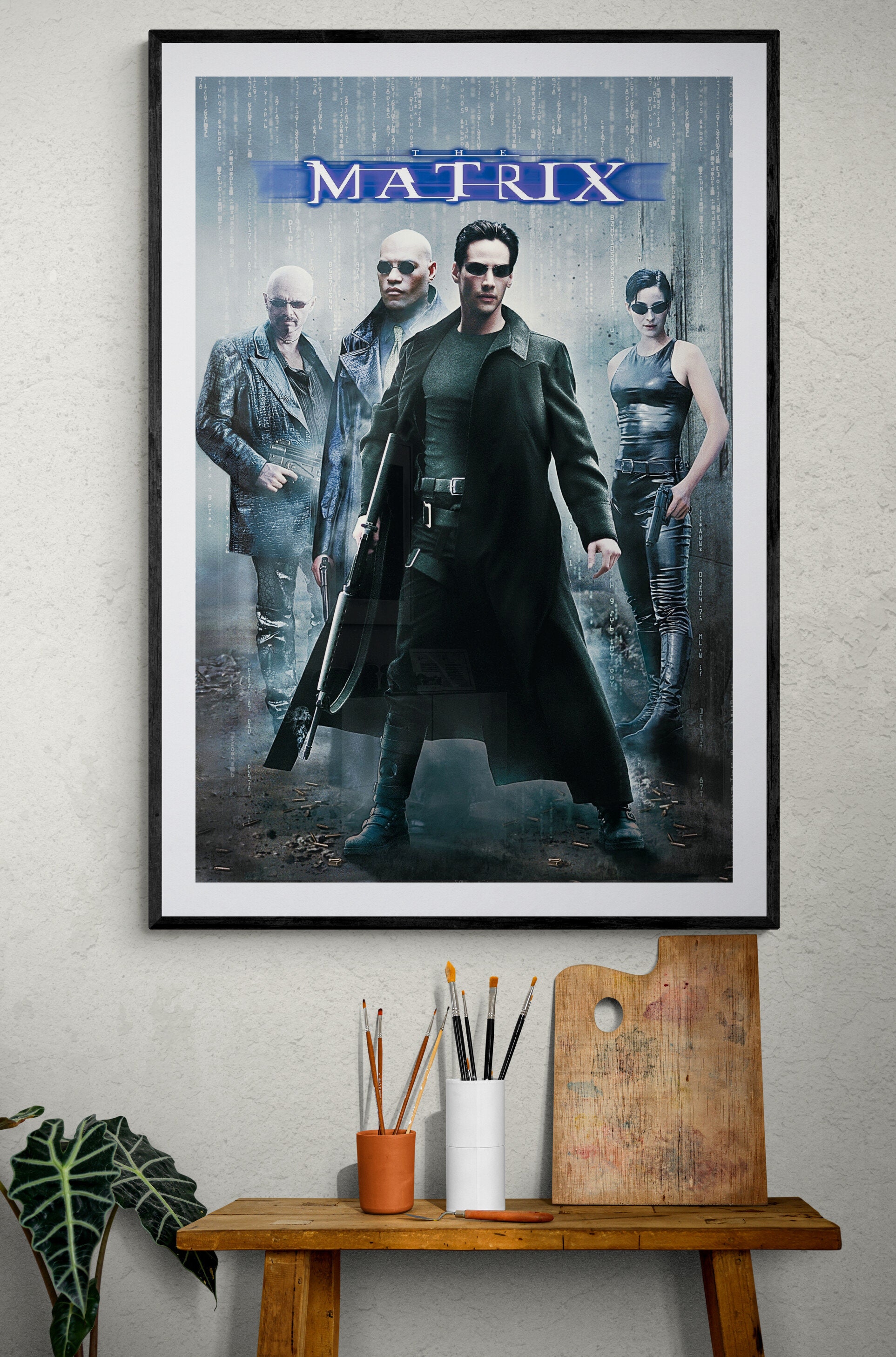 Movie Poster the Matrix 1999 Movie / Printable Painting / Downloadable ...