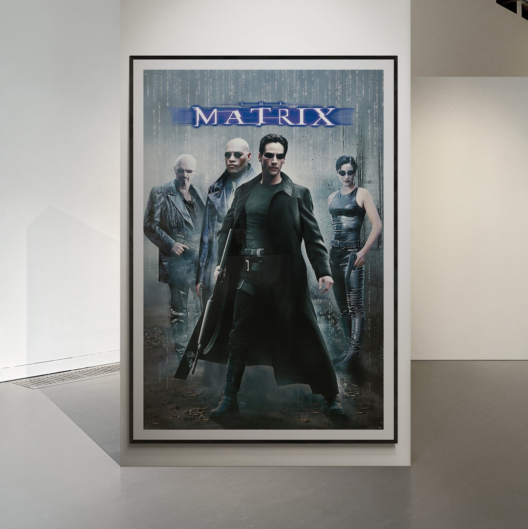 Movie Poster the Matrix 1999 Movie / Printable Painting / Downloadable ...