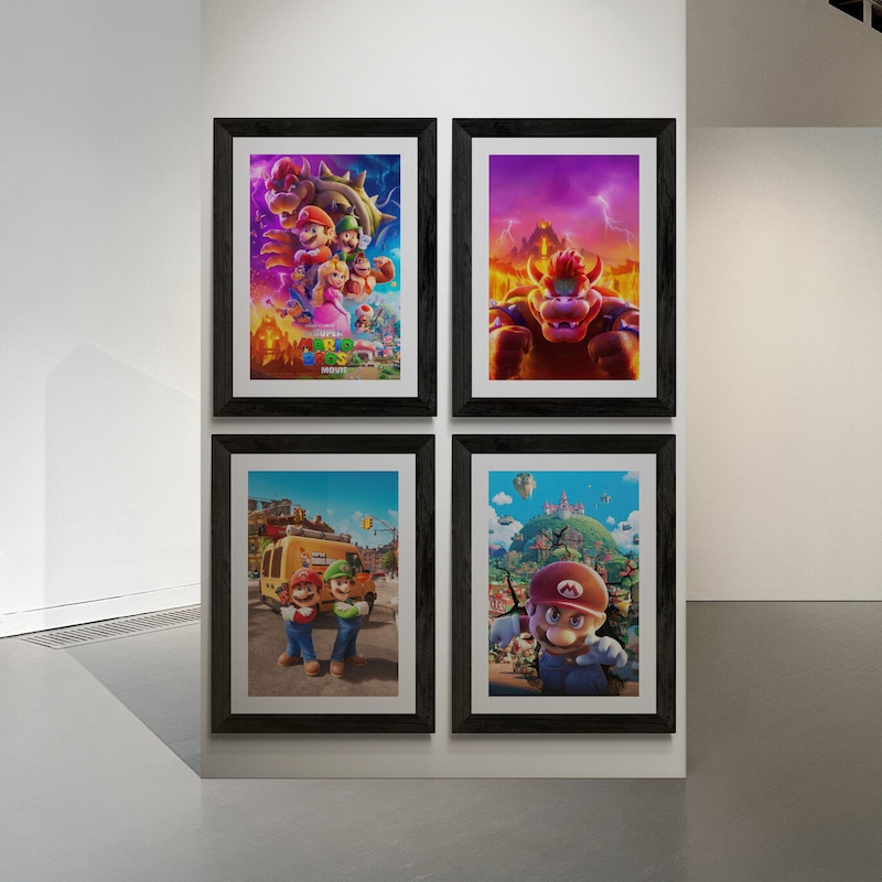 Super Mario Bros Painting - Etsy