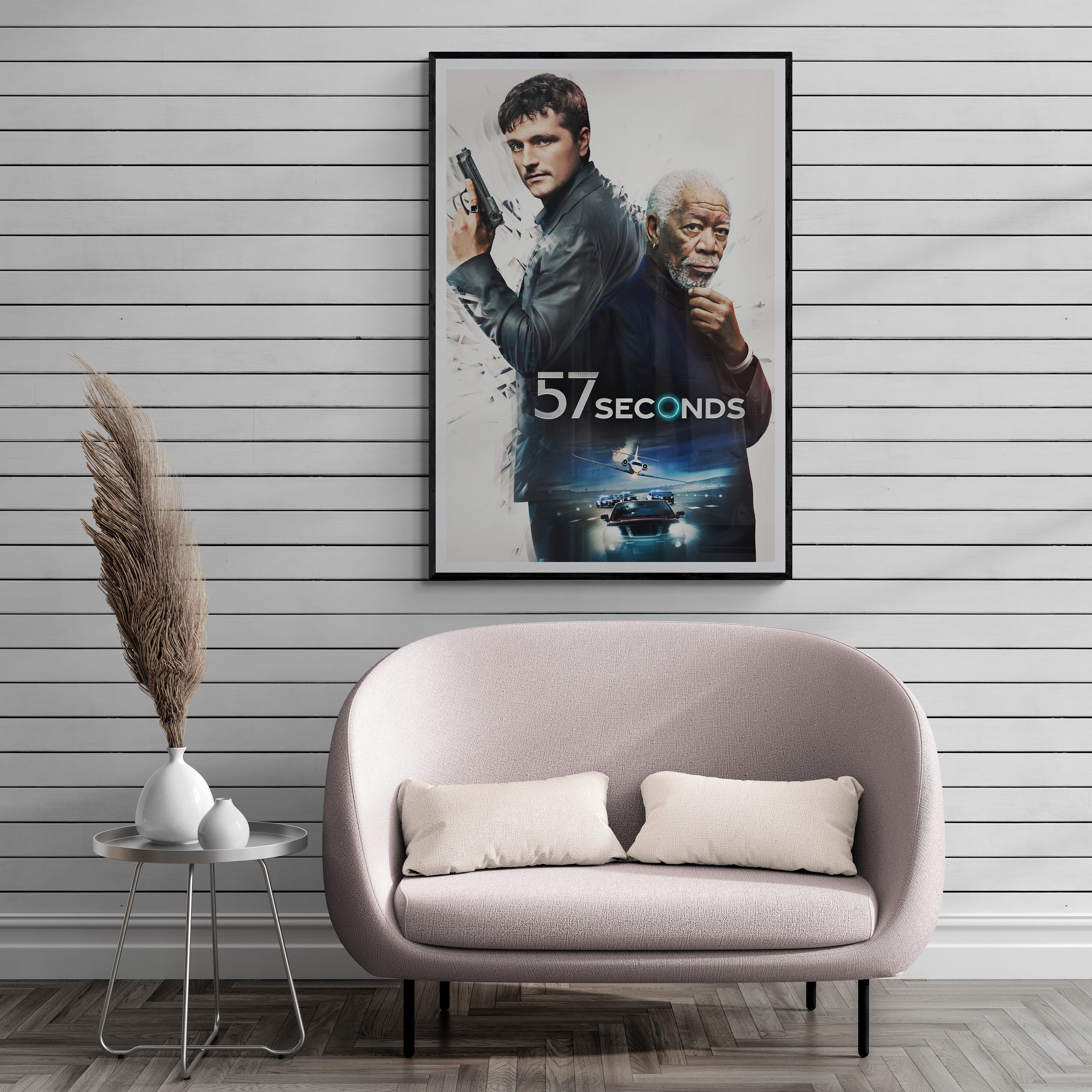 Movie Poster 57 Seconds Movie / Printable Painting / - Etsy