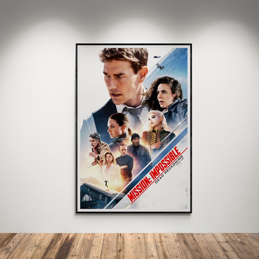 Mission Impossible Movie Movie Poster / Printable Painting ...