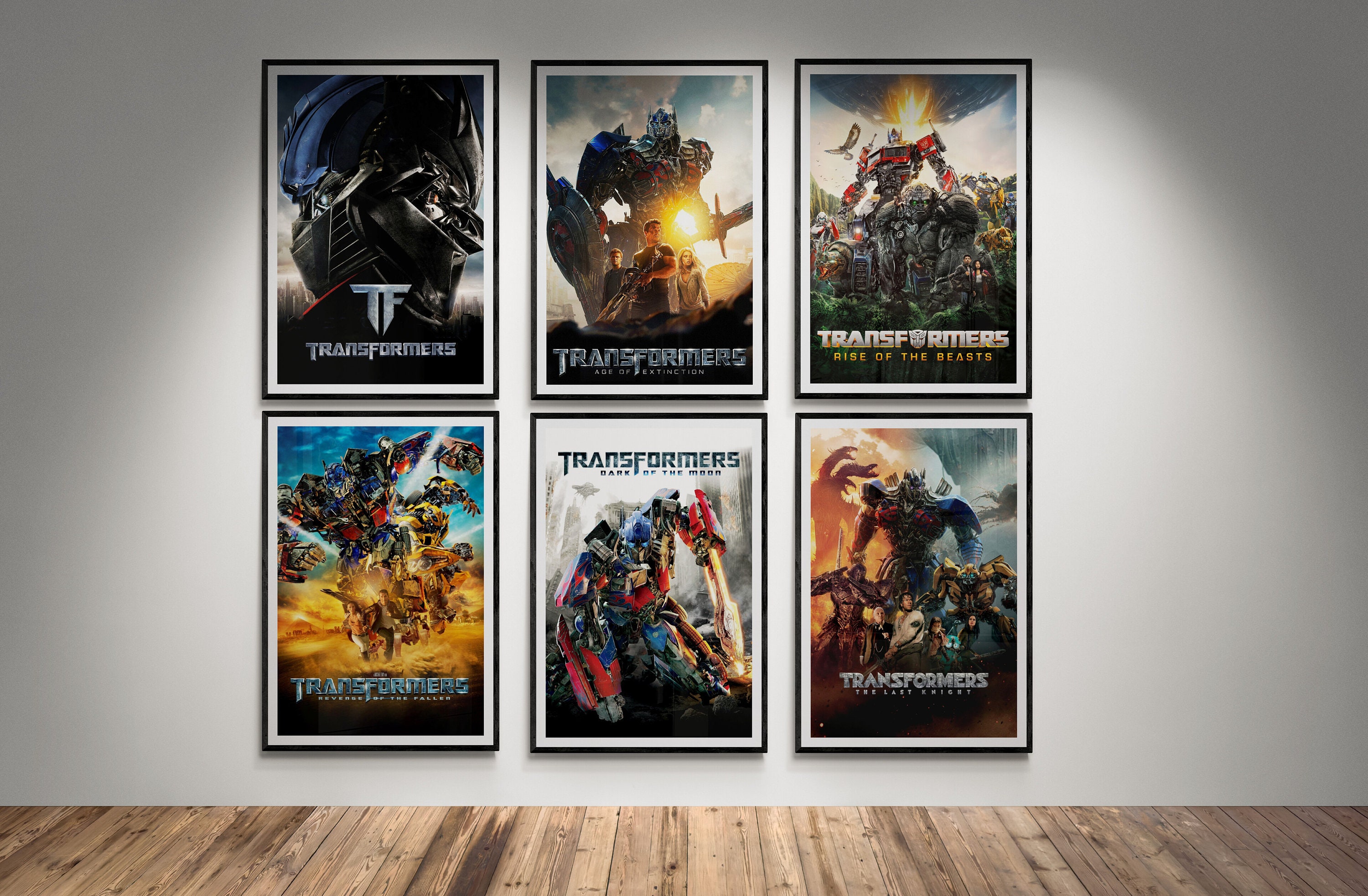 6 Transformer Movie Poster / Printable Painting / Downloadable File 300 ...
