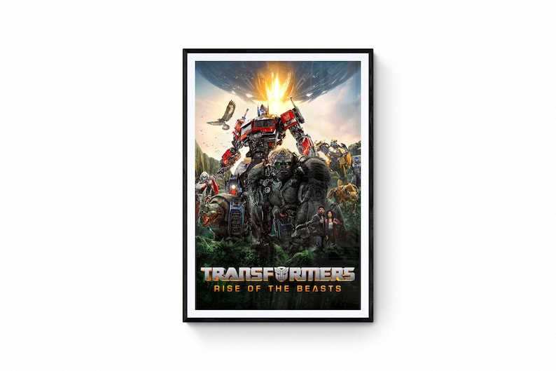 6 Transformers Movie Posters / Printable Frame / Downloadable File 300 ...