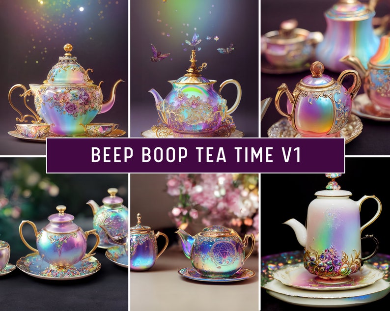 18 Tea Time for the Fae (V1) High Quality Images | Beep Boop Artist ...