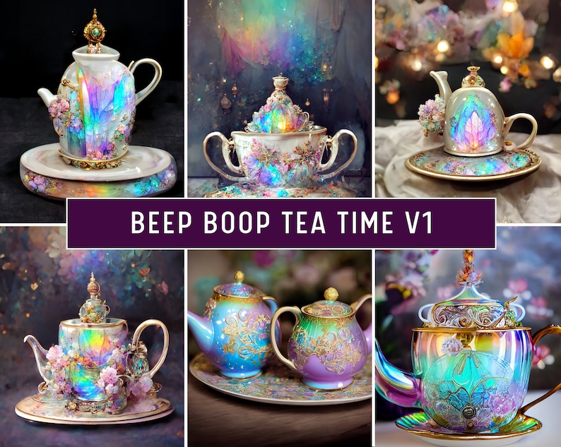 18 Tea Time for the Fae (V1) High Quality Images | Beep Boop Artist ...