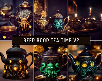 18 Tea Time for the Fae (V1) High Quality Images | Beep Boop Artist ...