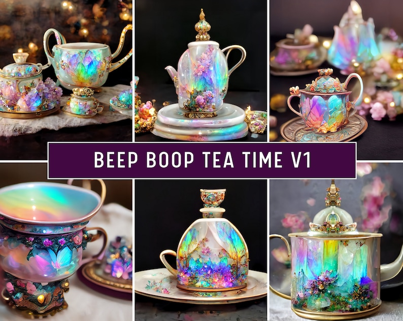 18 Tea Time for the Fae (V1) High Quality Images | Beep Boop Artist ...