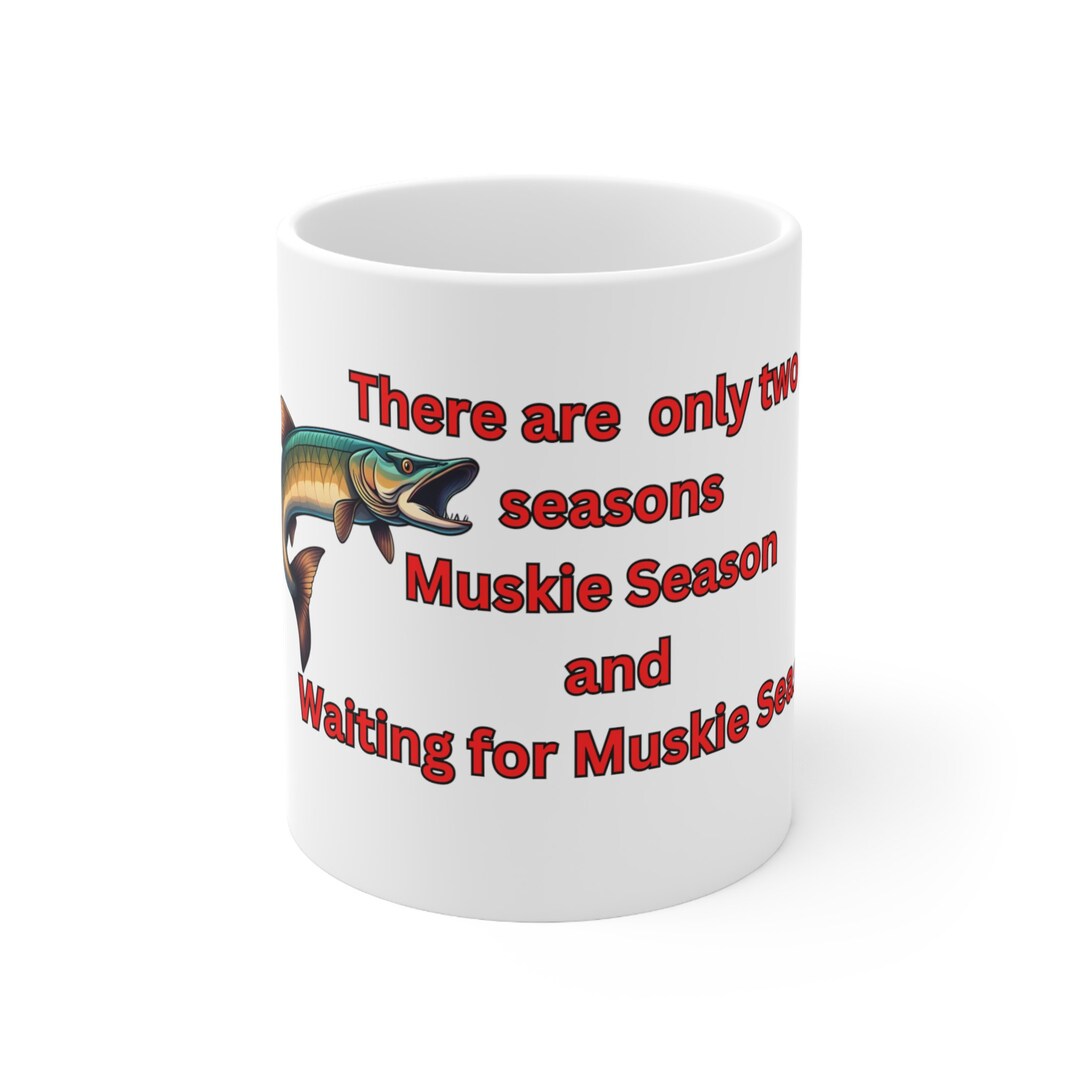 Musky Coffee Mug, Muskie, Muskie Fishing Mug - Etsy