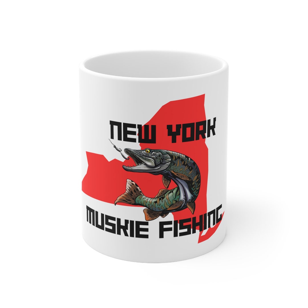 Musky Coffee Mug, Muskie, Muskie Fishing Coffee Mug Coffee Mug for ...