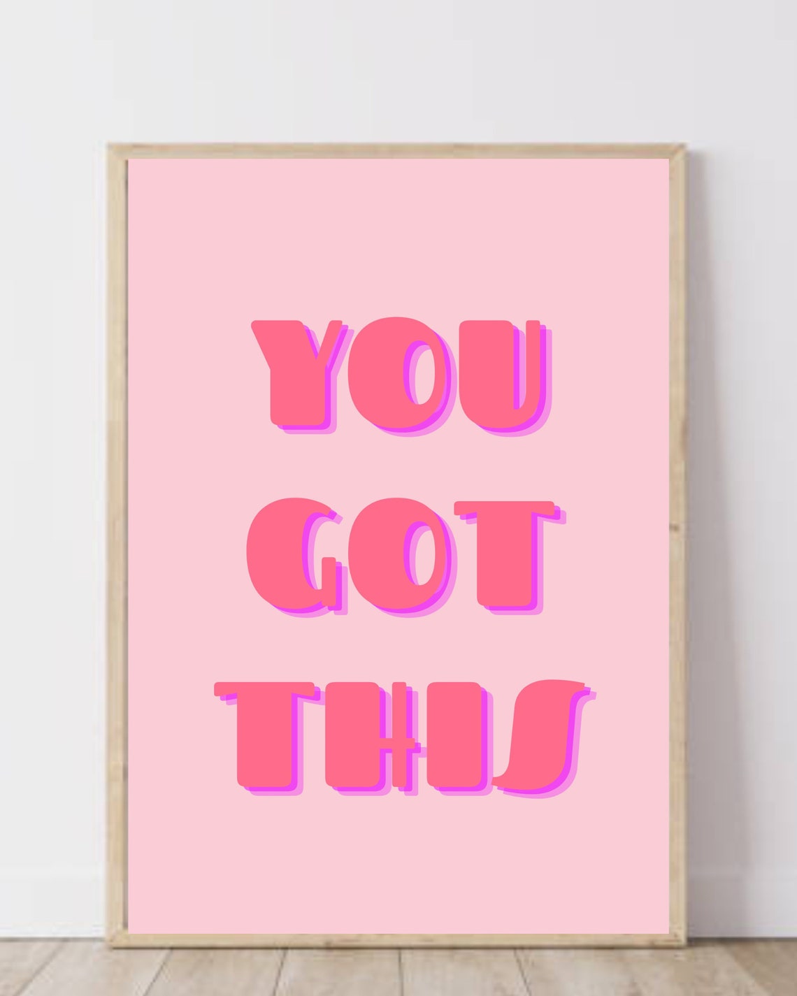 Printable Preppy Wall Art, Downloadable Teenage Room Decor, Cute ...