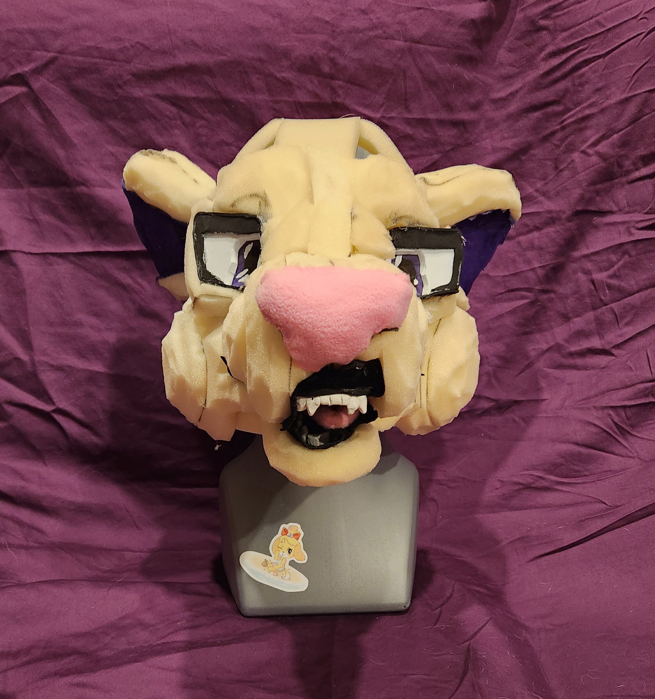 Purple Rat Fursuit Head Base - Etsy