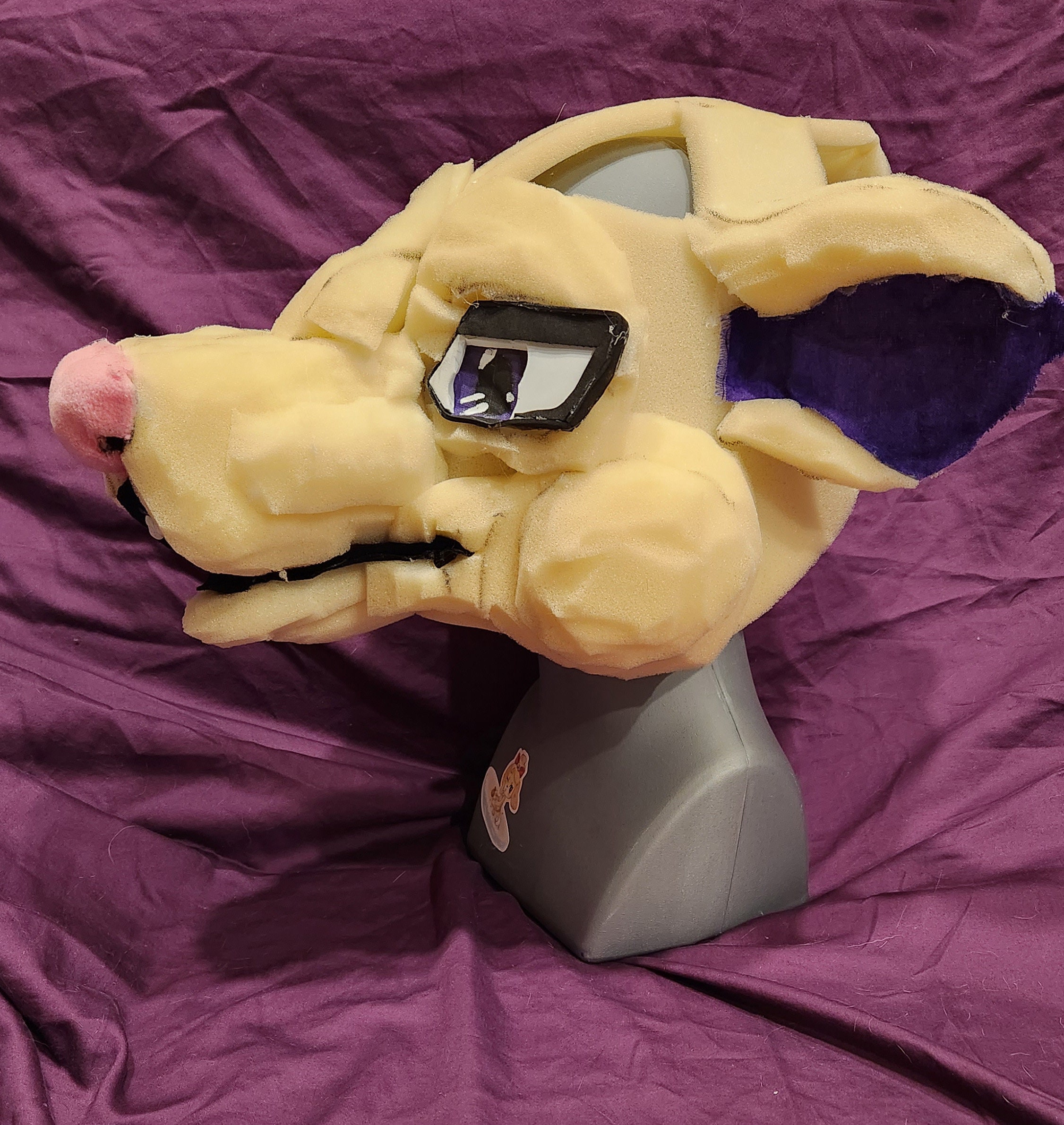Purple Rat Fursuit Head Base - Etsy