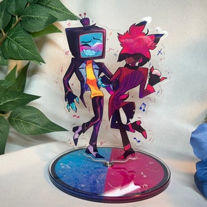 Radiostatic Spinny-standee - Etsy