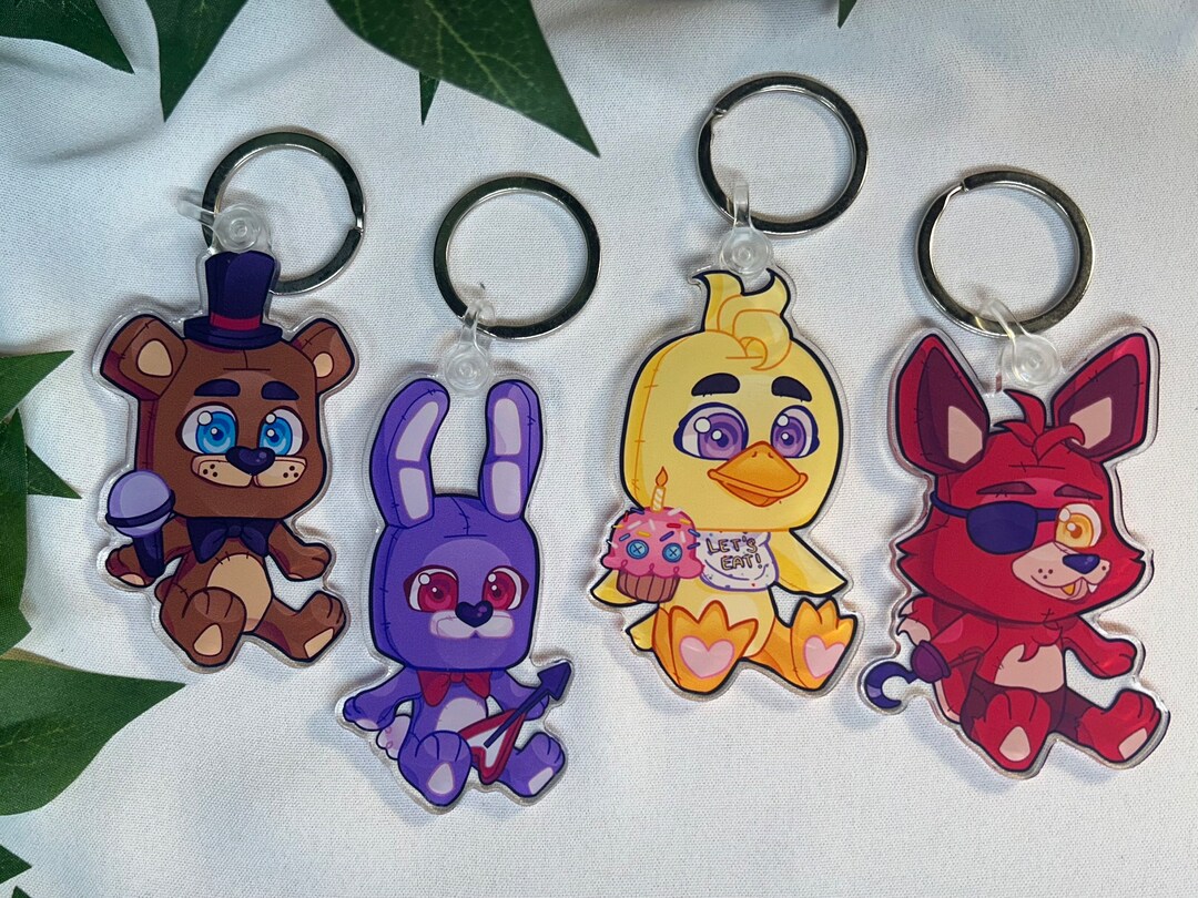 Five Nights at Freddy's - Keychain/charm - Etsy