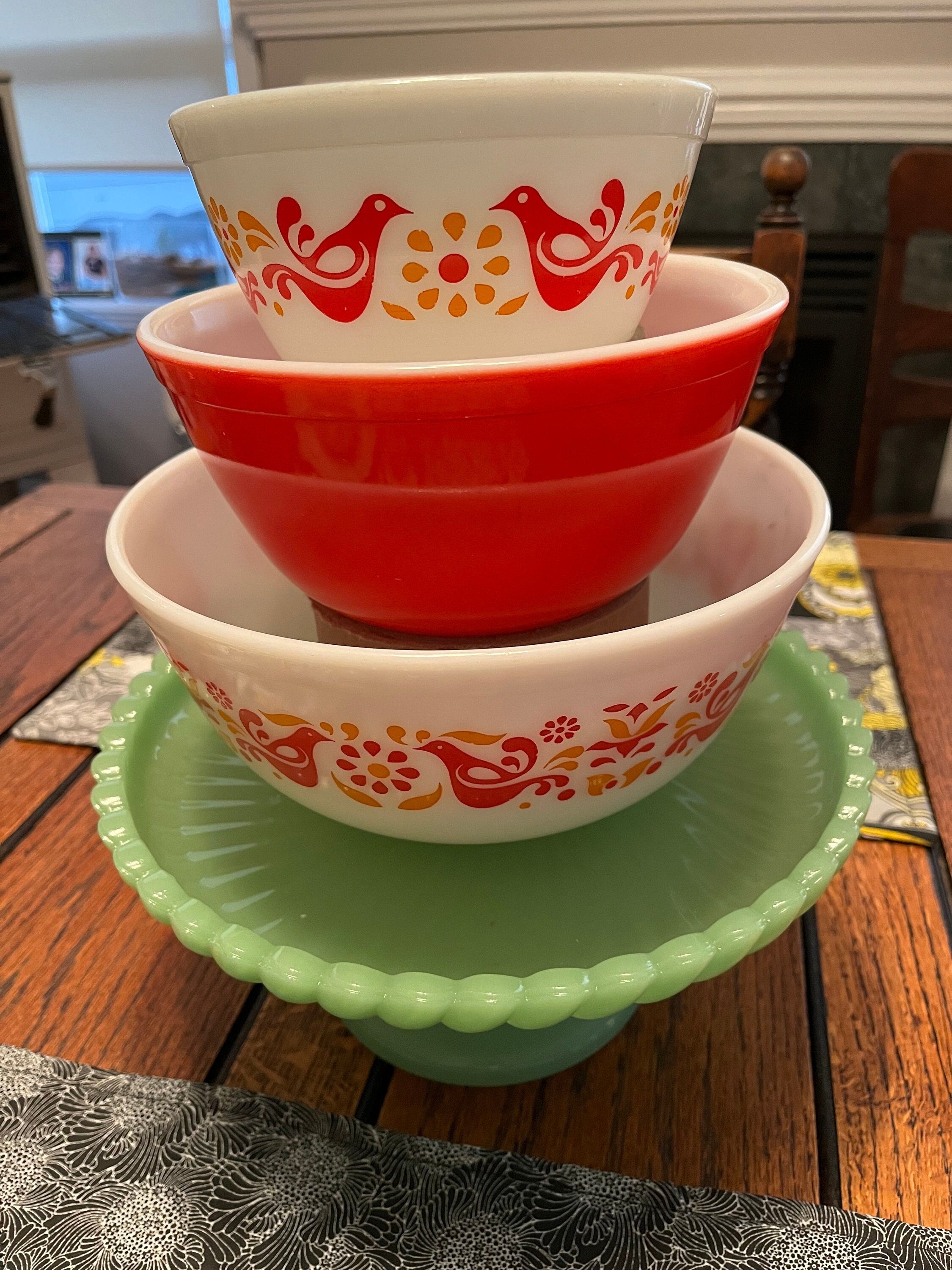 Vintage Pyrex Friendship Mixing Bowls - Etsy