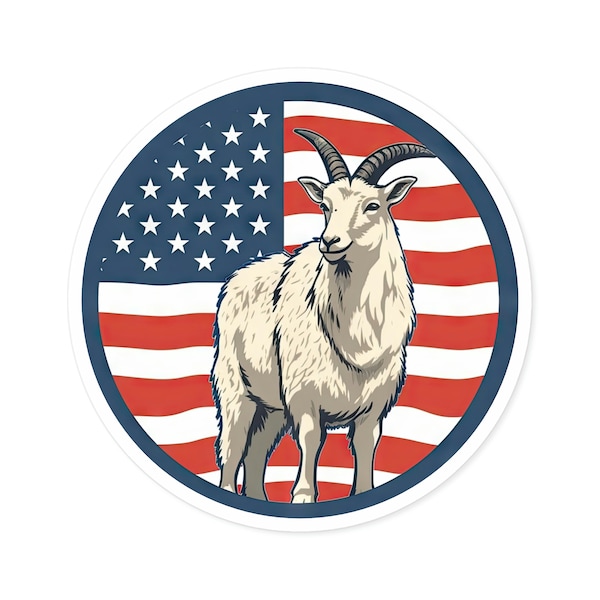 Goat Usa Stickers - Etsy