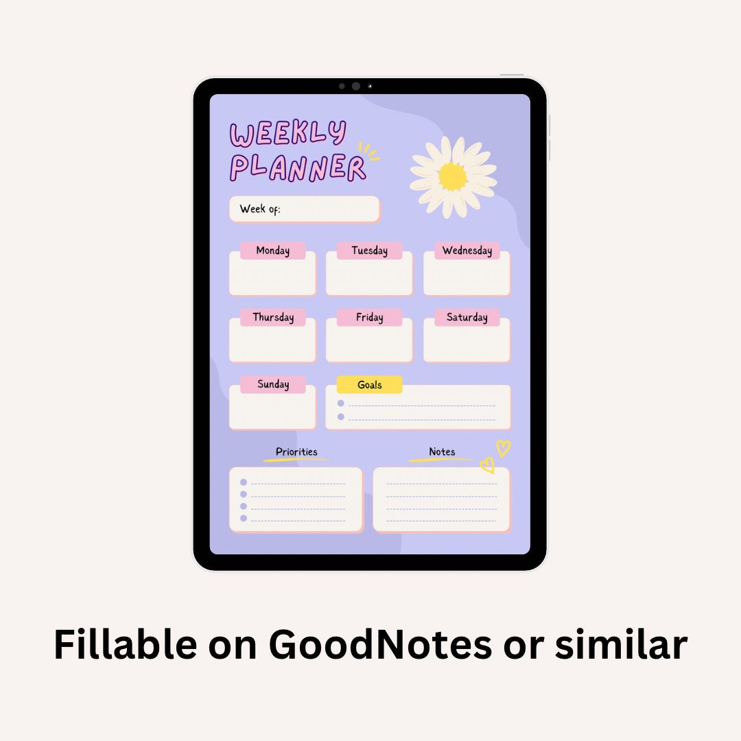 Printable Planner, Printable Sheets, Digital, Printouts, Diaries ...