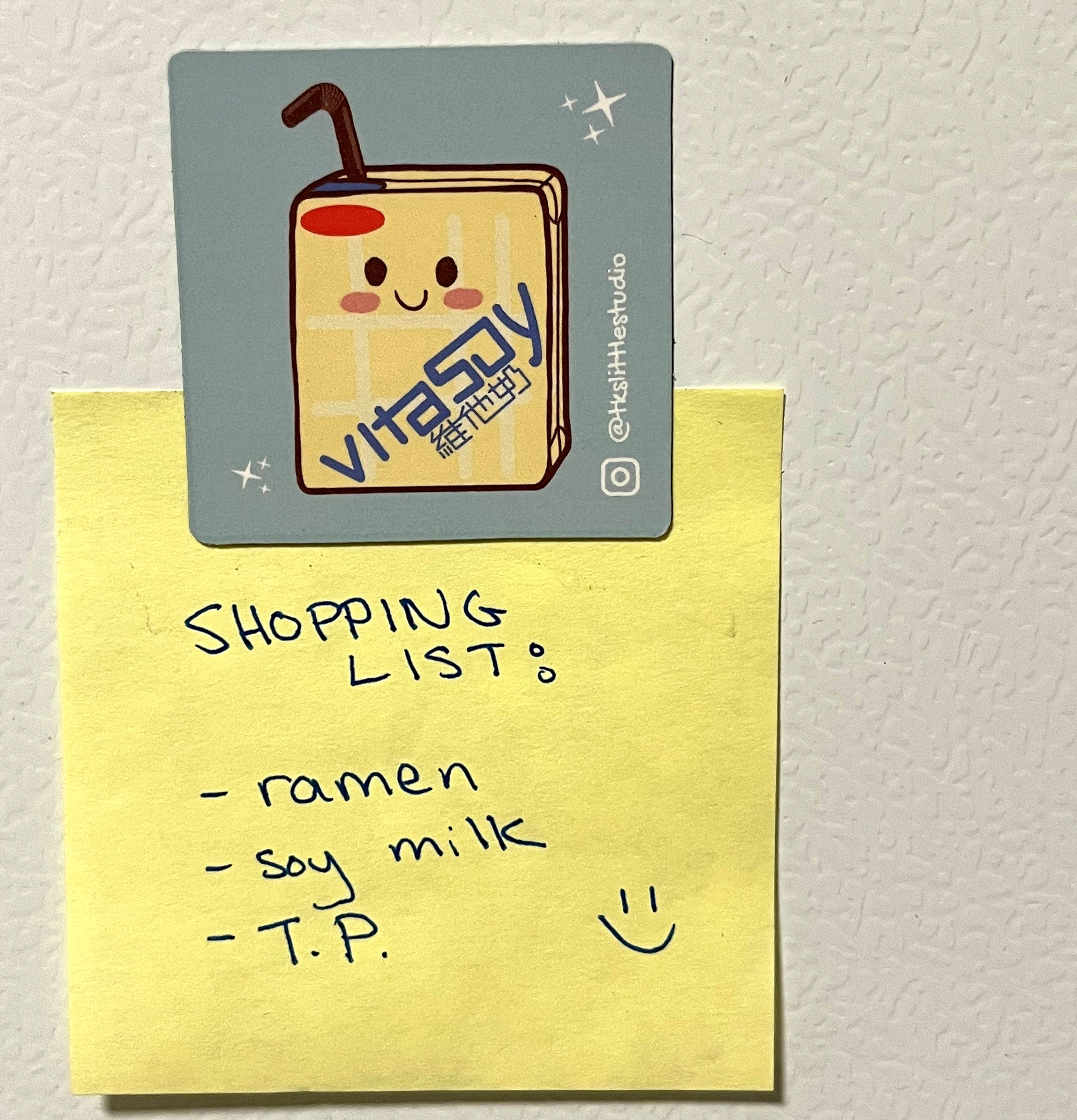 Vitasoy Soymilk Refrigerator Magnet From Asian Snack Food - Etsy