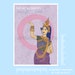 Cambodian Food Illustration "nom Ansom Chek" Banana Dessert, Asian Art ...