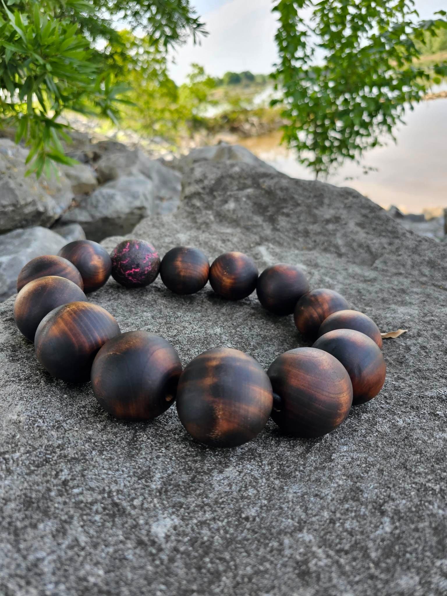 AKUMA ANCIENT WOODEN Beads - Etsy