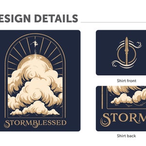 Stormlight Archive Shirt, Kaladin Stormblessed Shirt, Brandon Sanderson ...