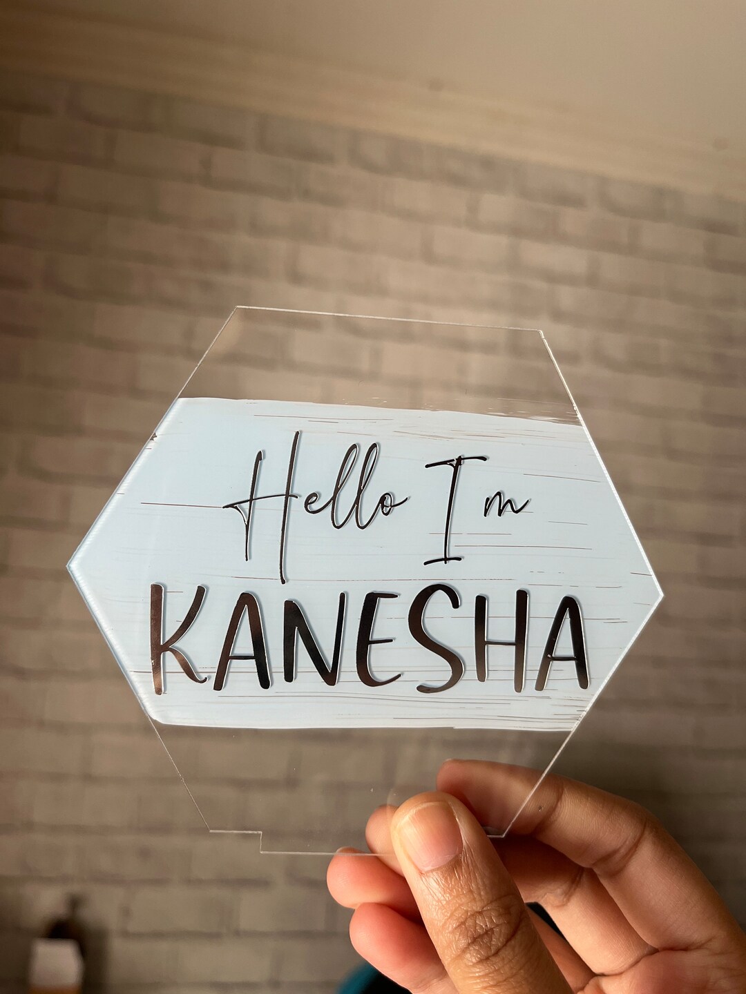 CUSTOM ACRYLIC SIGN for Babies, Table Numbers, Plushies, Introductions ...