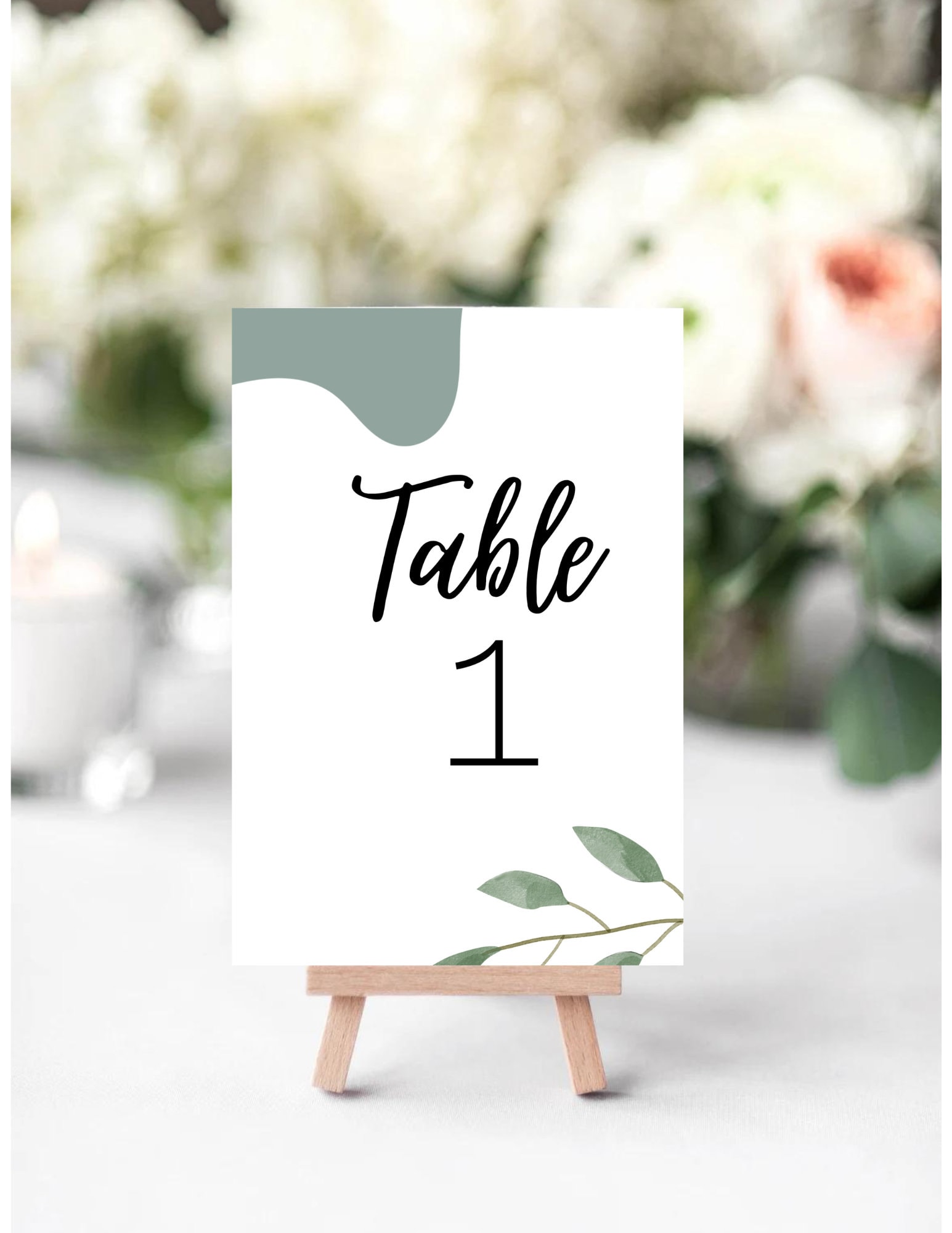 Wedding Table Numbers | Wedding Table Numbers | Table Numbers | INSTANT ...