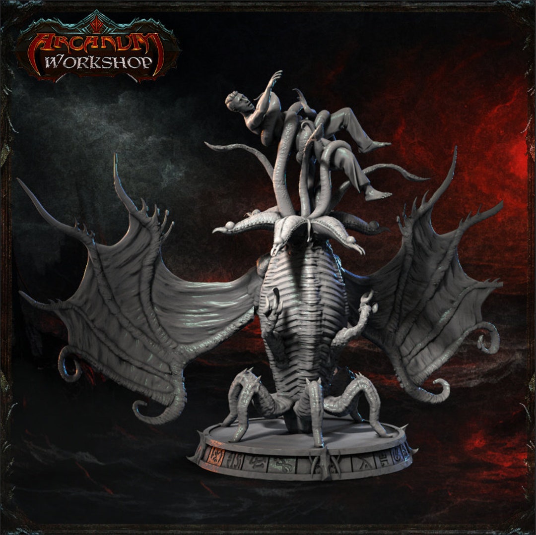 The Elder One RPG Dnd 3D Printed Miniatures Arcanum - Etsy Australia