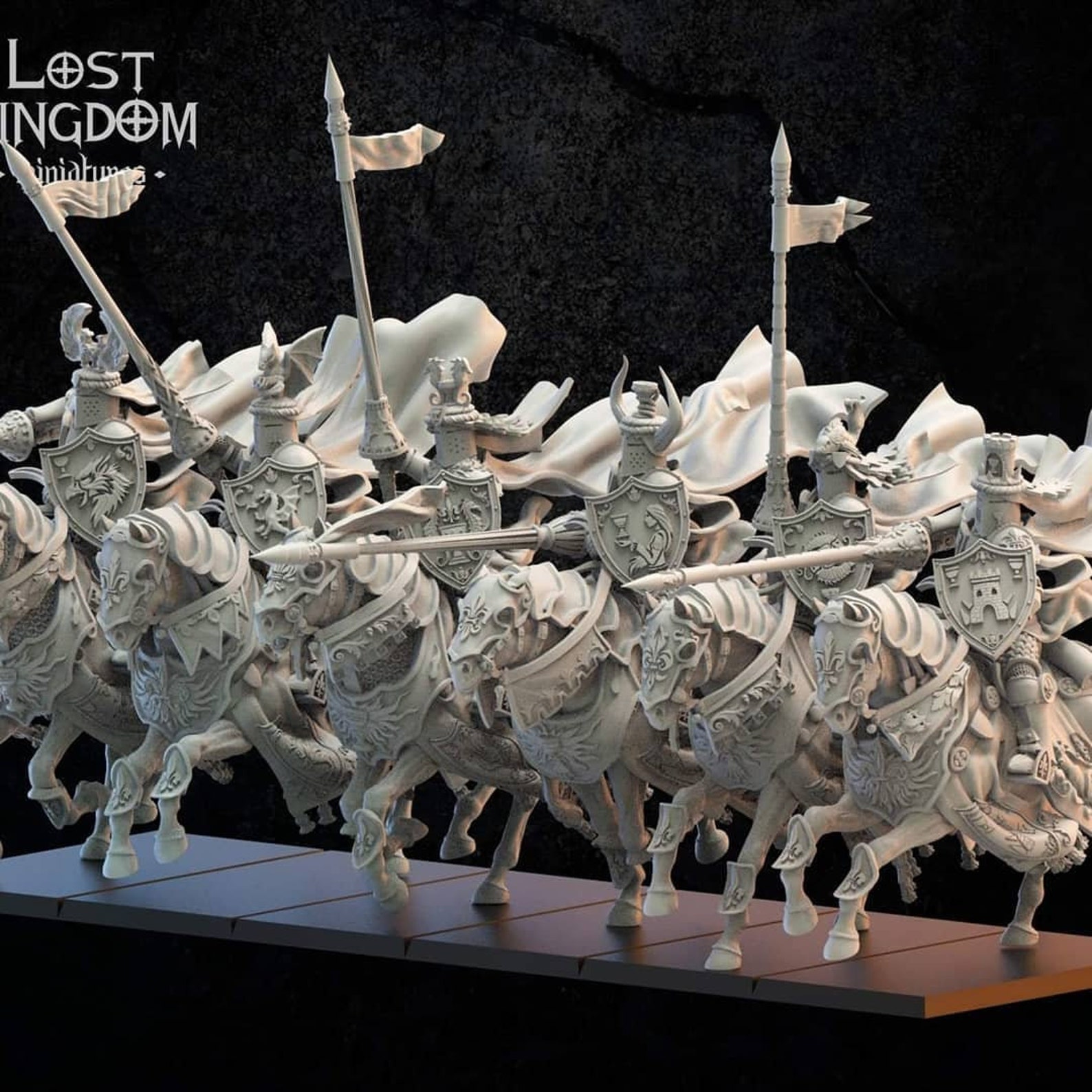 Calix Knights of Mercia Fantasy Armies 28mm 32mm 3D Printed Miniatures ...