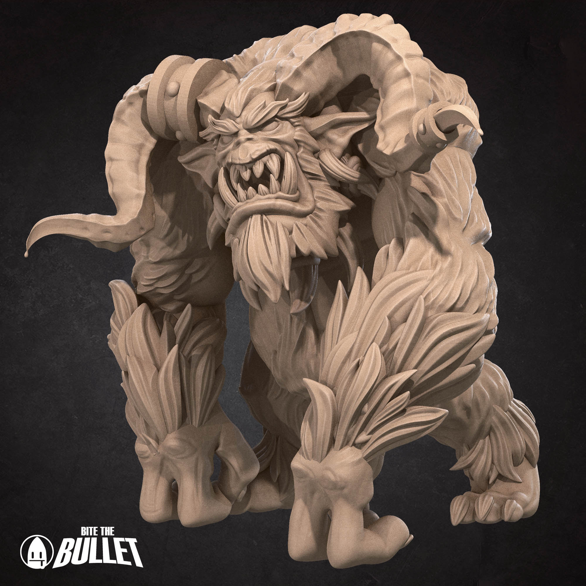 Yeti Monster RPG Dnd 32mm 3D Printed Miniatures - Etsy