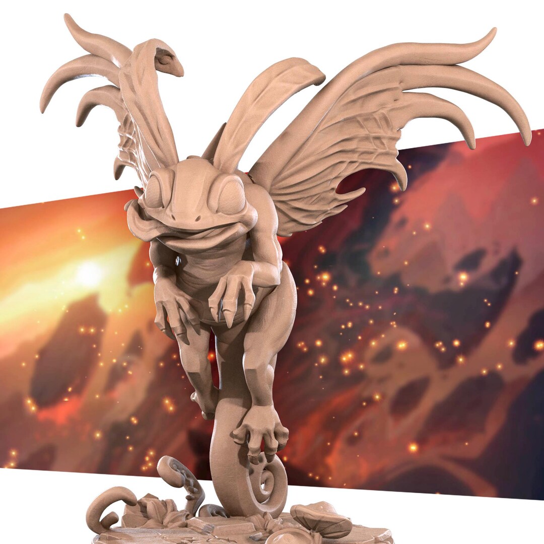 Dragon Trickster | RPG | Dnd | 32mm 3D Printed Miniatures | Bite the ...