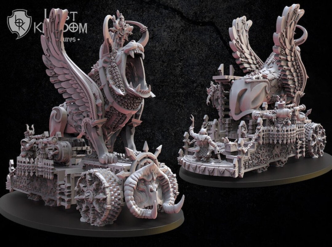 Anzu Cannon Infernal Dwarves 3D Printed Miniatures - Etsy