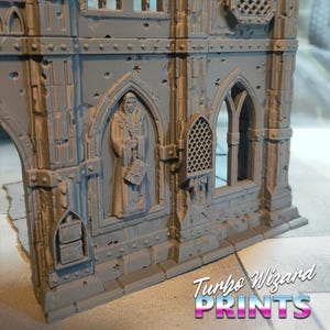 Grimdark Filia Ferrum Alpha Building | 32mm Wargaming Terrain | 3D ...
