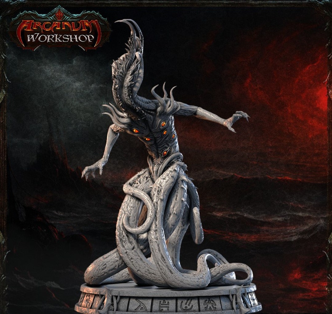 Nyarlathotep, Crawling Chaos | RPG | Dnd | 3D Printed Miniatures | Arcanum Studios - Etsy
