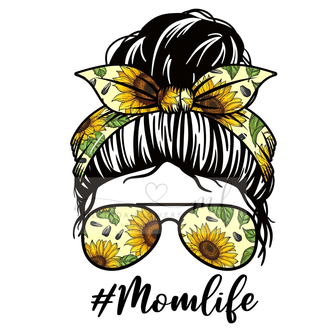 Sunflower Mom Life PNG and SVG Image Download - Etsy Australia