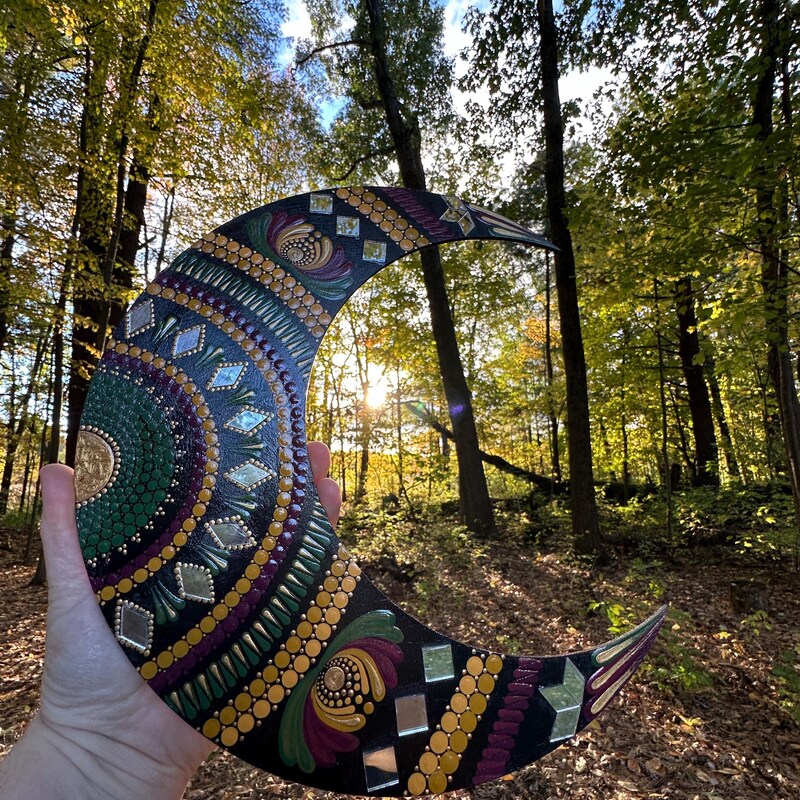Moon Mandala - Etsy