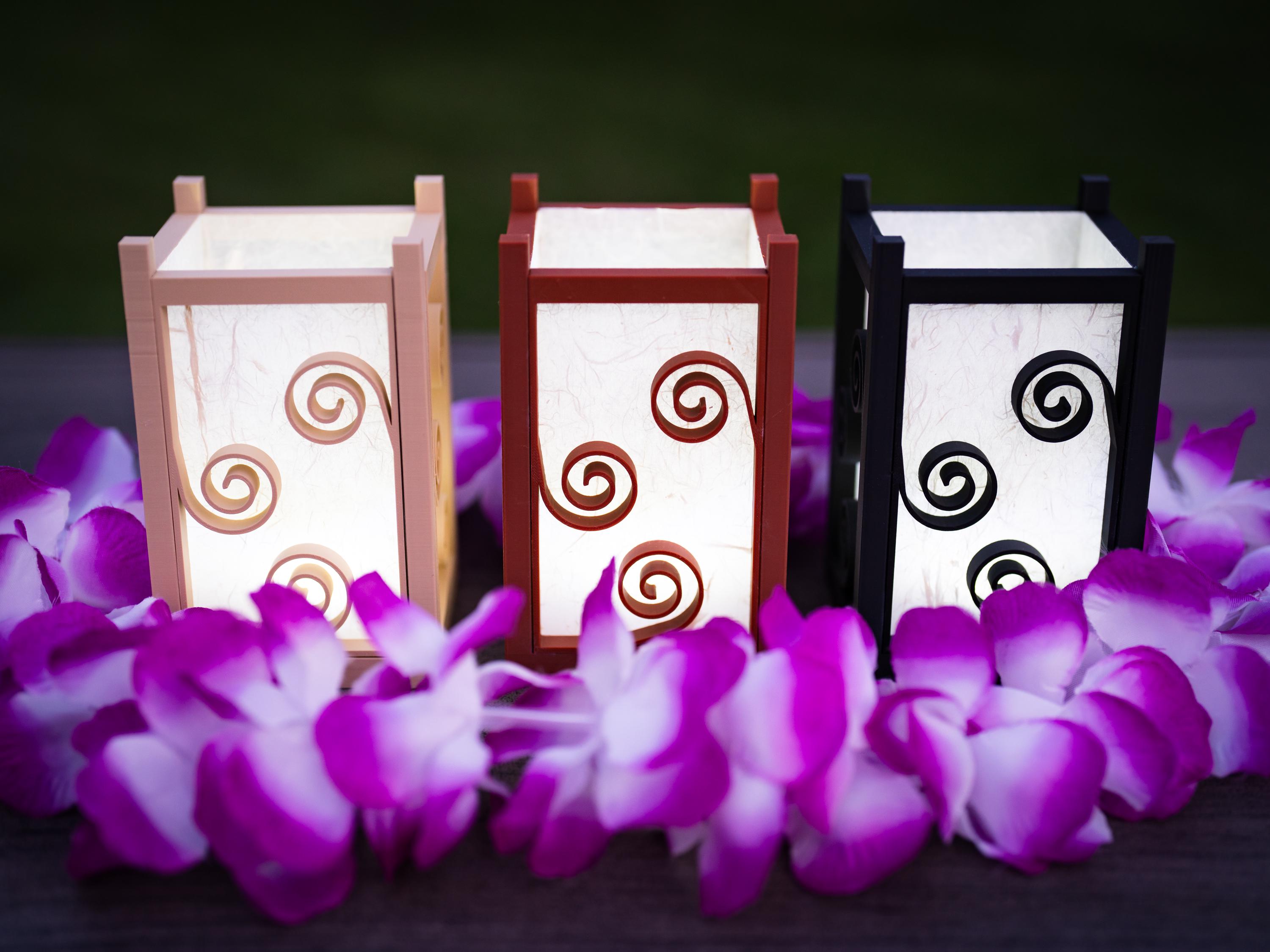 Avatar Wind | Japanese Paper Lantern | LED Mood Light | Shoji Style ...