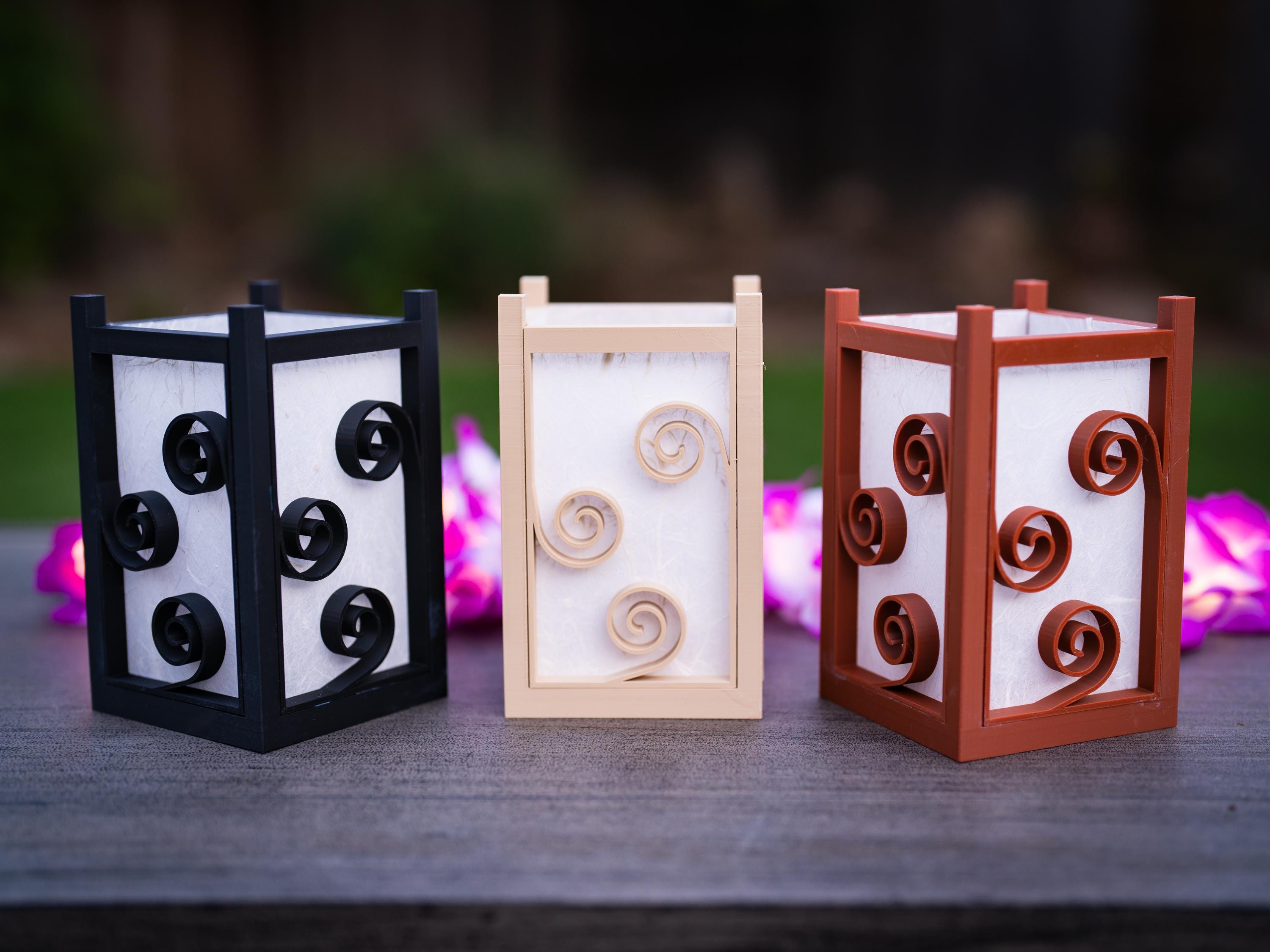 Avatar Wind | Japanese Paper Lantern | LED Mood Light | Shoji Style ...